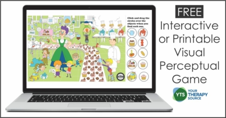 Seek and Find Printable AND Interactive Game - FREE - Your Therapy Source