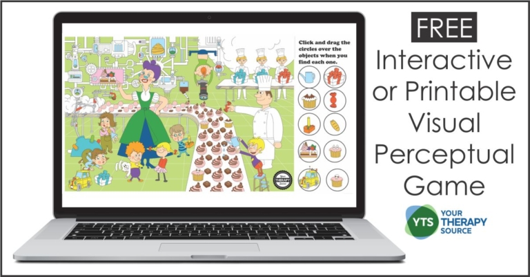 Seek and Find Printable AND Interactive Game - FREE - Your Therapy Source