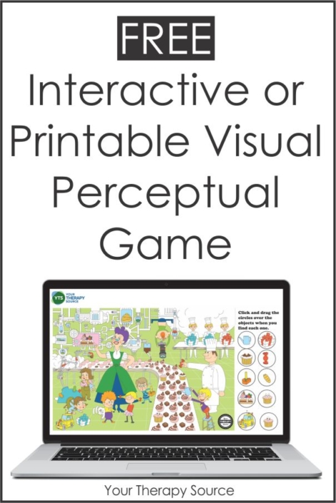 Seek and Find Printable AND Interactive Game - FREE - Your Therapy Source