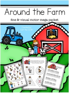 Farm Themed Fine Motor and Visual Motor Activities - Your Therapy Source