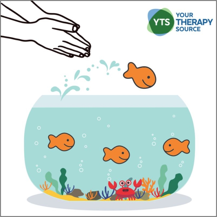 Fishy Fingers Handwriting Warm Up Printable - Your Therapy Source