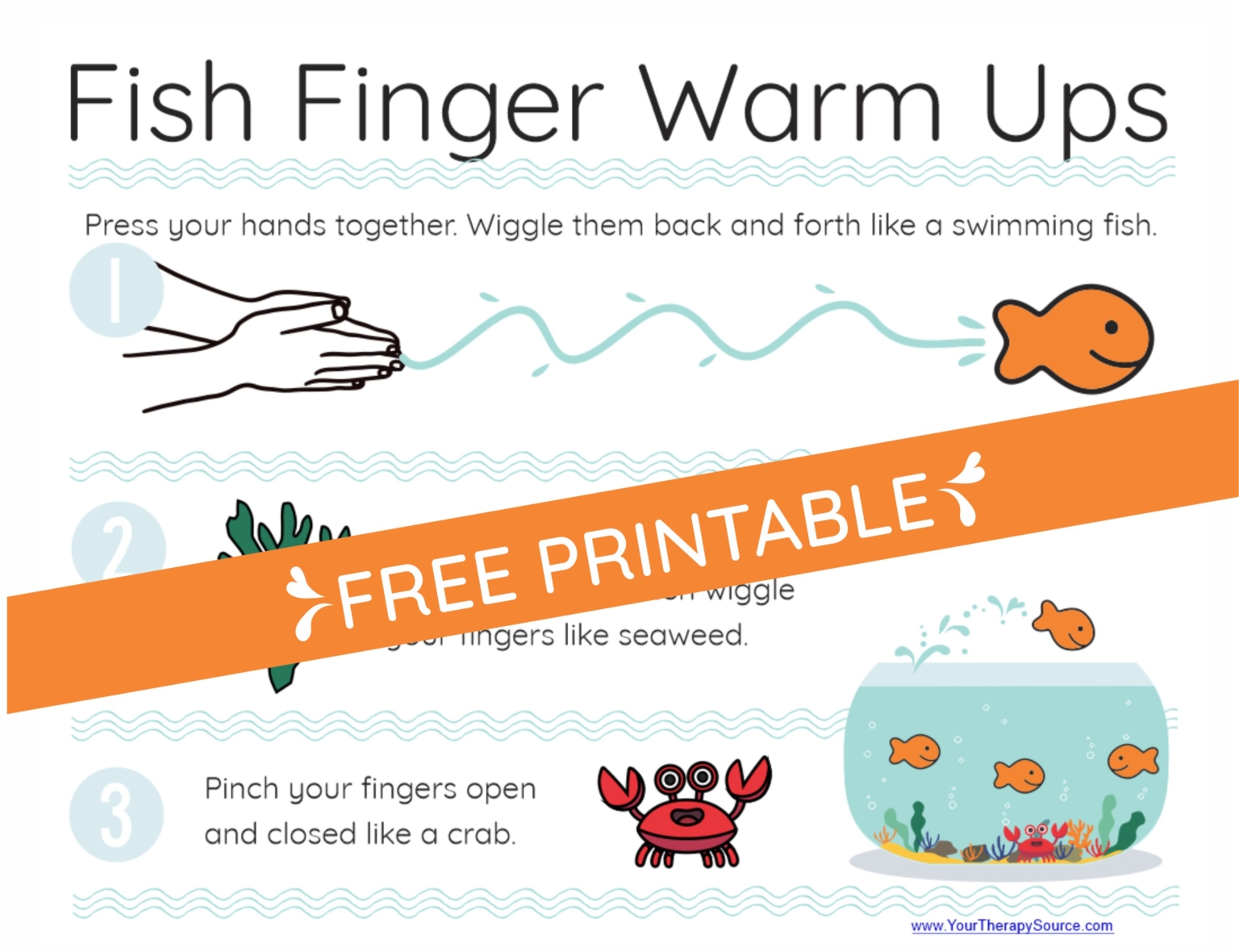 Fishing Games for Kids - Free Printables - Your Therapy Source