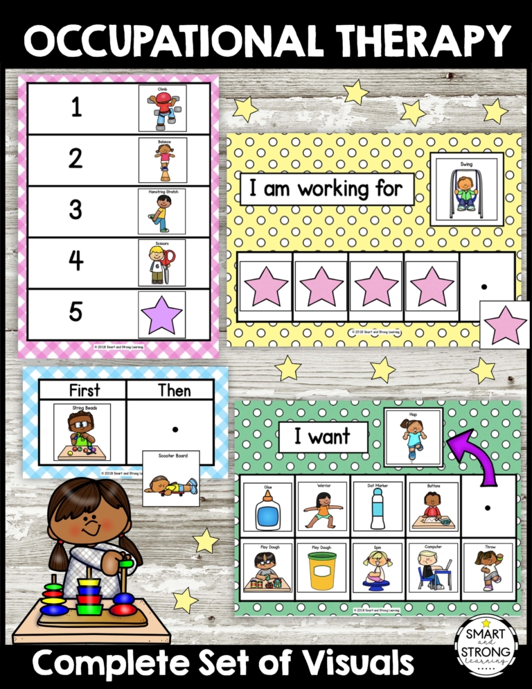 Occupational Therapy - Complete Set of Visuals - Your Therapy Source