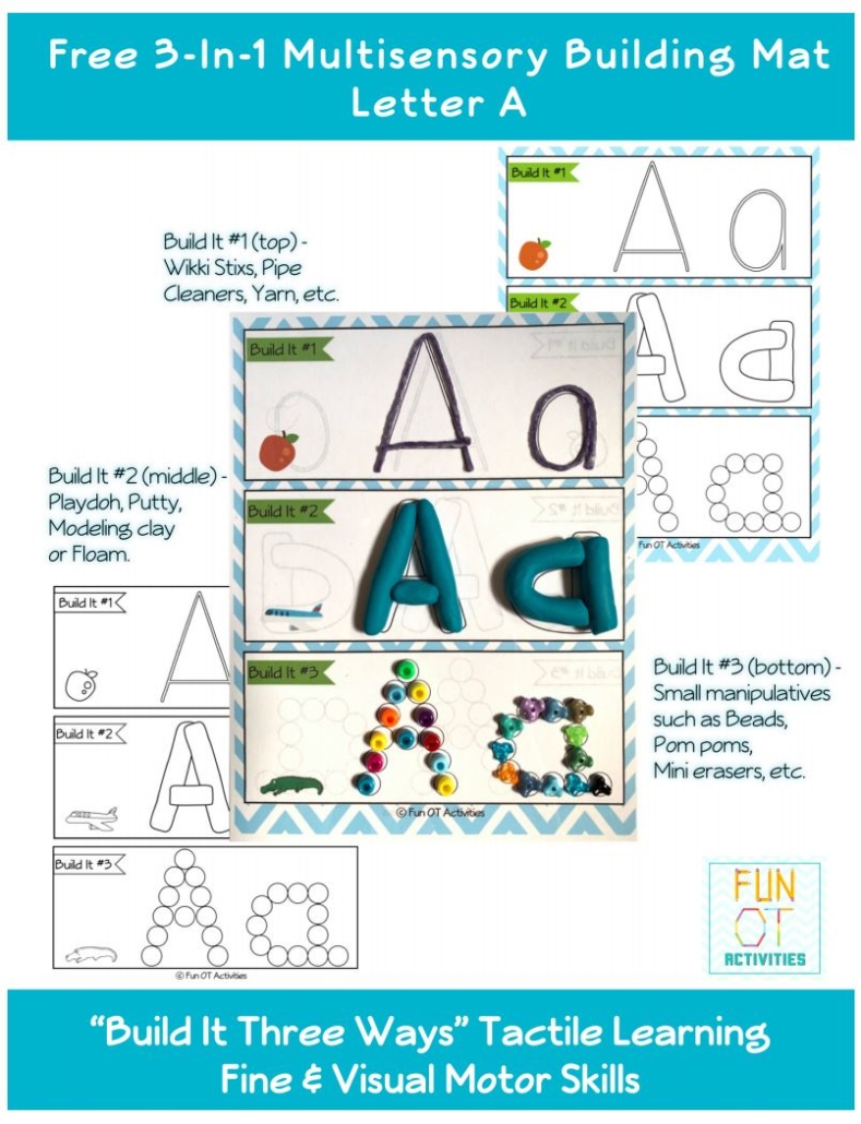 Multisensory Learning Activities: Building Mats Mega Bundle - Your ...