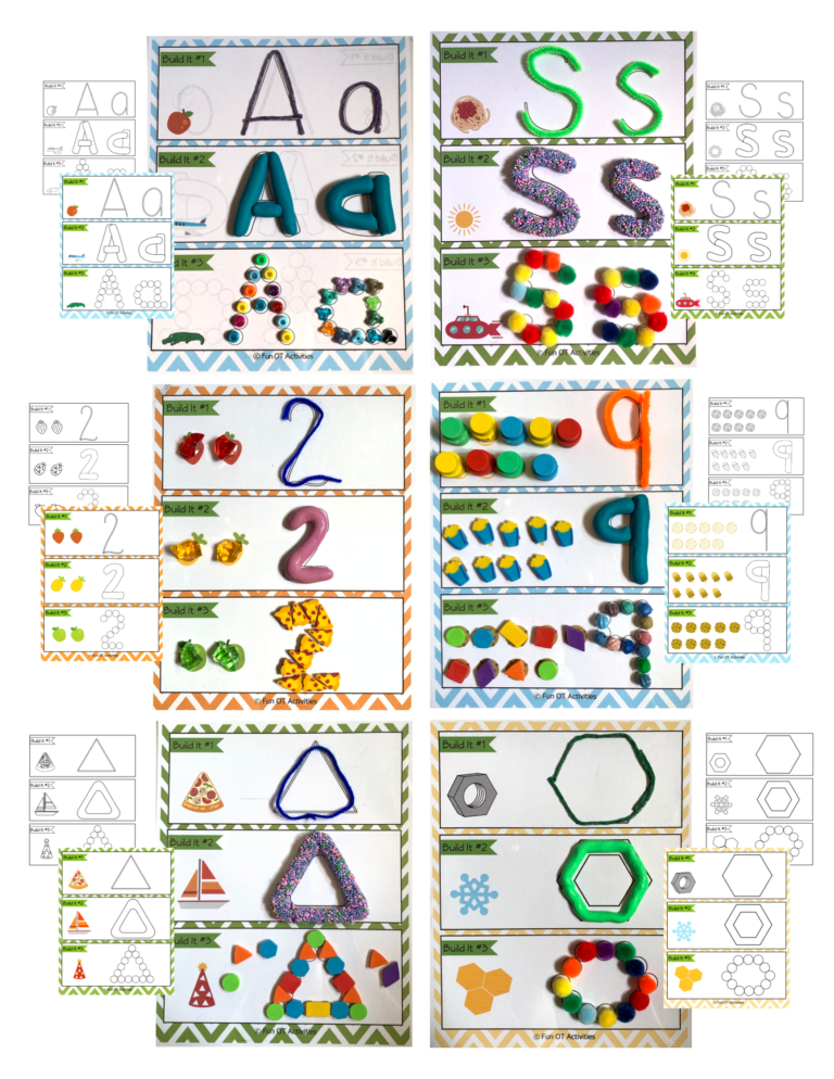 Multisensory Learning Activities: Building Mats Mega Bundle - Your ...