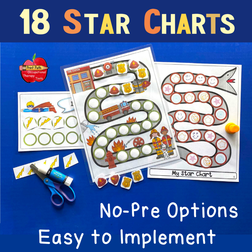 Star Charts, Incentive Visuals, Token Boards-Behavior Management for ...