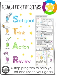 Goal Setting for Students PDF - Reach for the Stars - Your Therapy Source