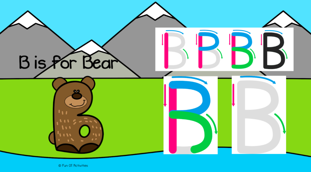 Animated Upper Case Letters - Interactive Letter Formation - Your ...