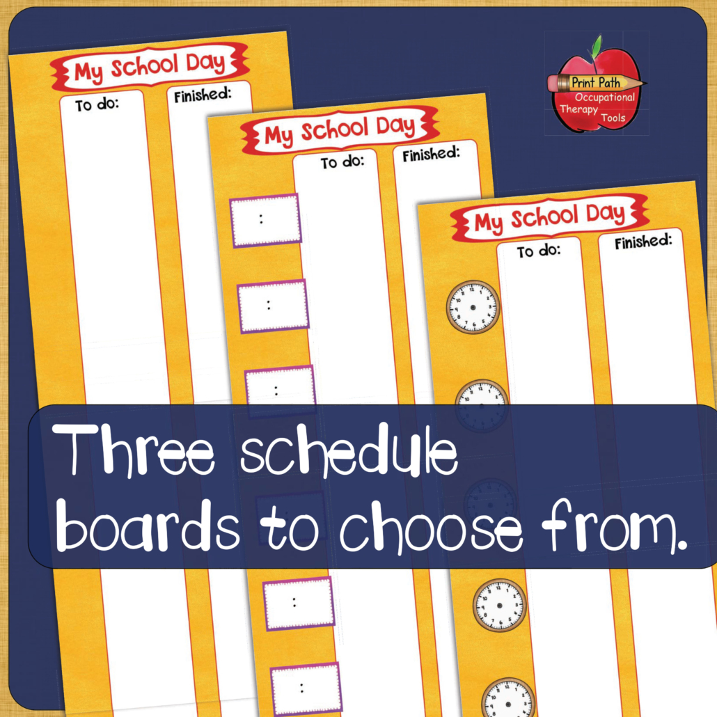 Visual Schedules for Homeschool and Distance Learning EDITABLE - Your ...