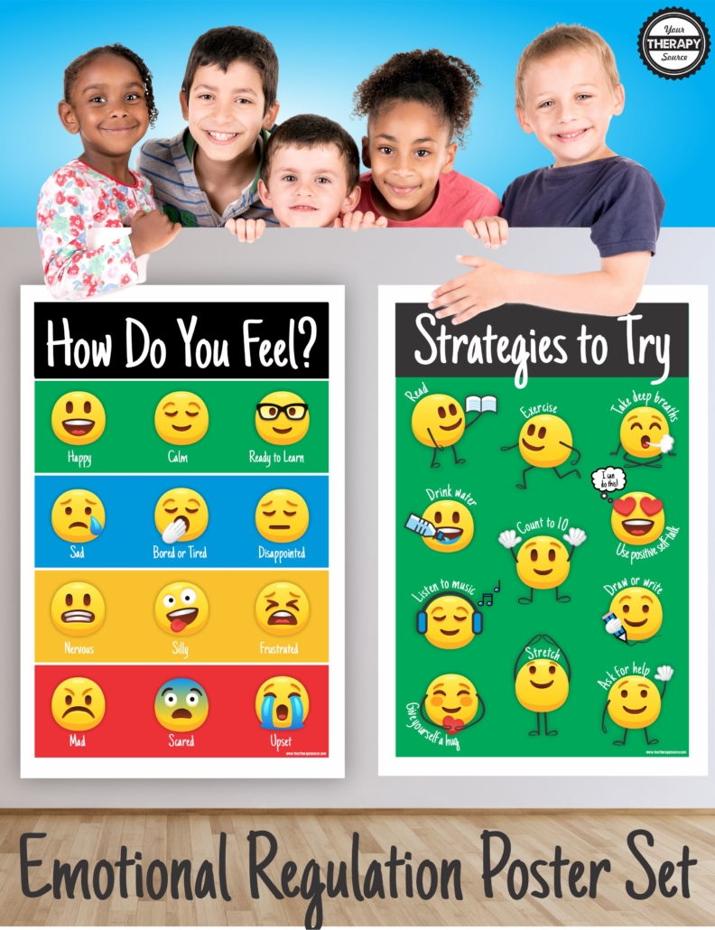 Emotional Regulation Skills DIGITAL version - Your Therapy Source