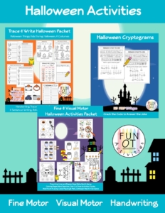 Halloween Activity Packet - Your Therapy Source