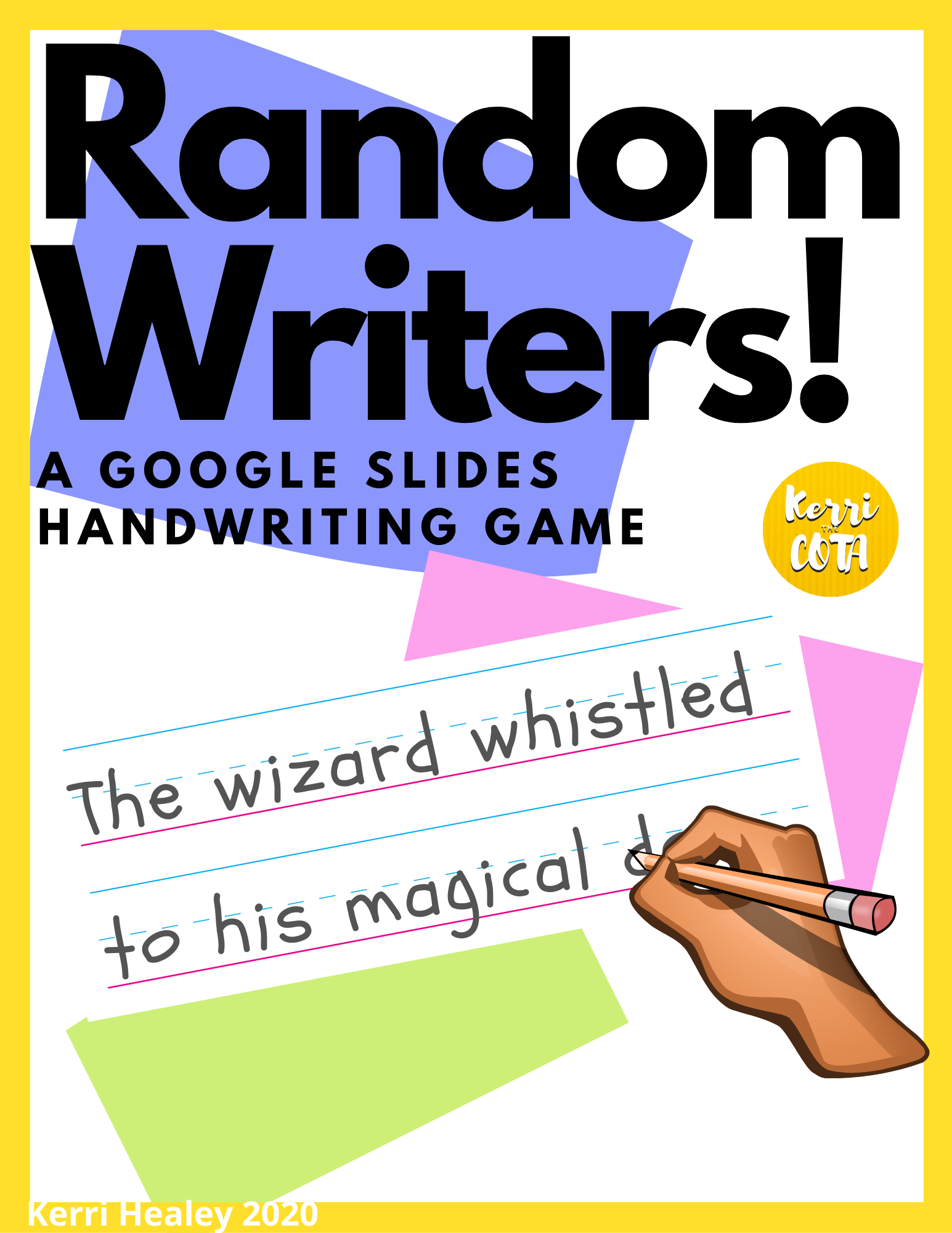 Random Writers for Self Editing and Creative Writing - Your Therapy Source