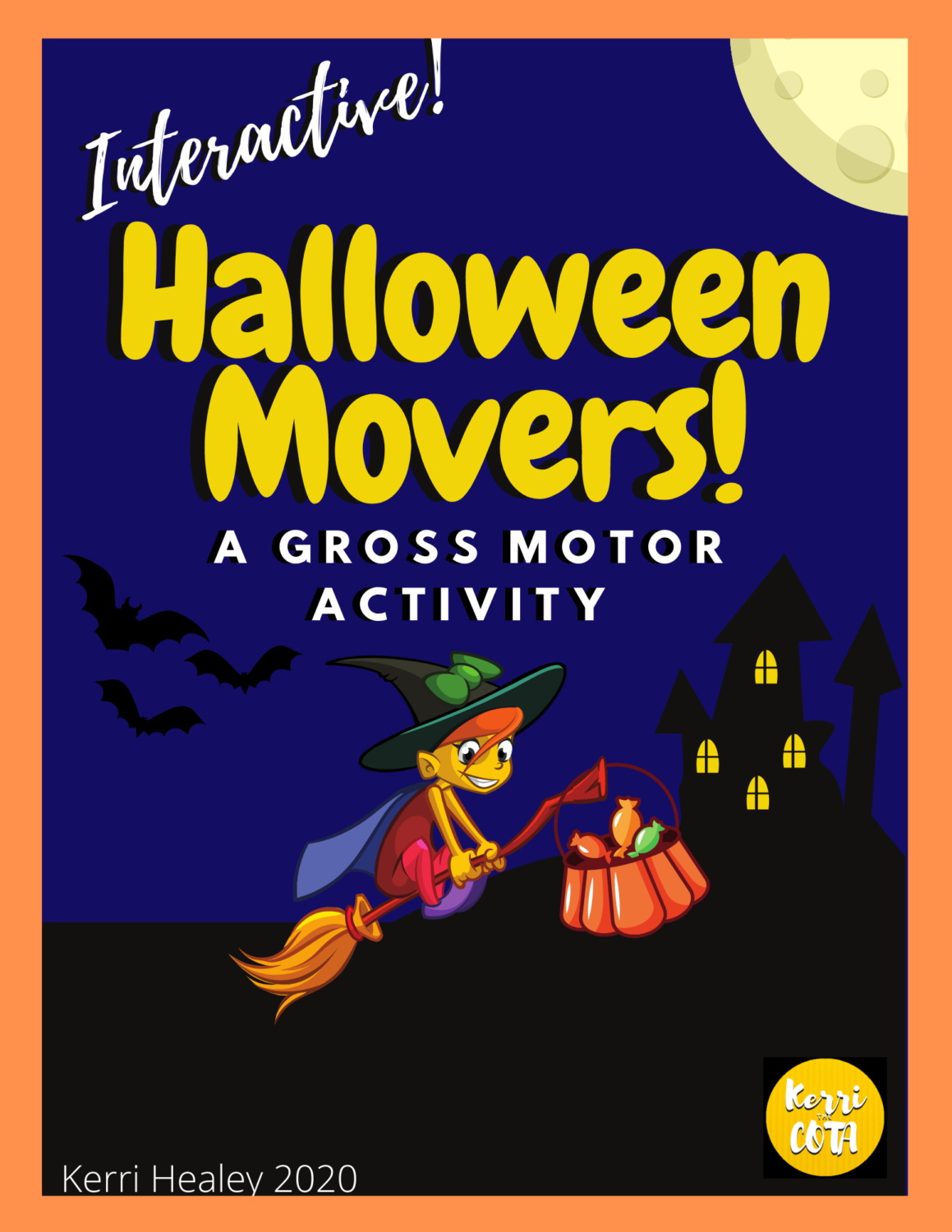 Halloween Gross Motor Activities - Interactive and Fun - Your Therapy ...