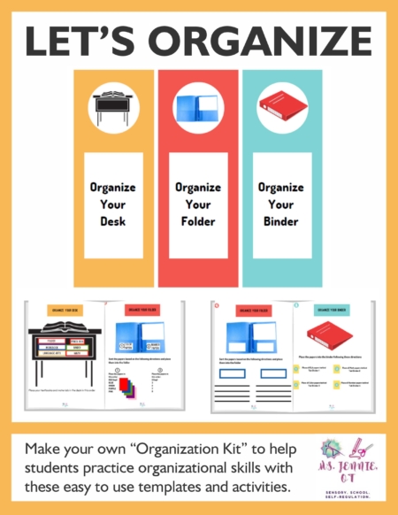 Teach Organizational Skills to Students - Your Therapy Source