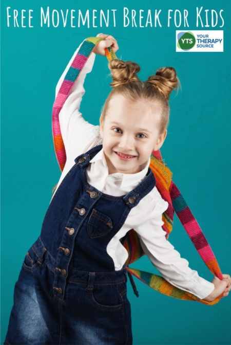 Movement Break for Kids - Free Video and Printable - Your Therapy Source