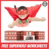3 FREE Superhero Worksheets PDF - Your Therapy Source