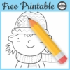 Winter Tracing Worksheets - Free Printable - Your Therapy Source