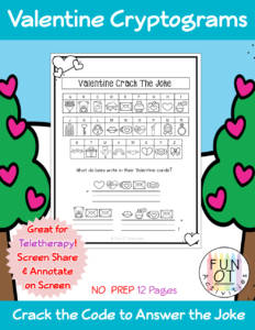 Valentine's Day Activity Bundle - Your Therapy Source
