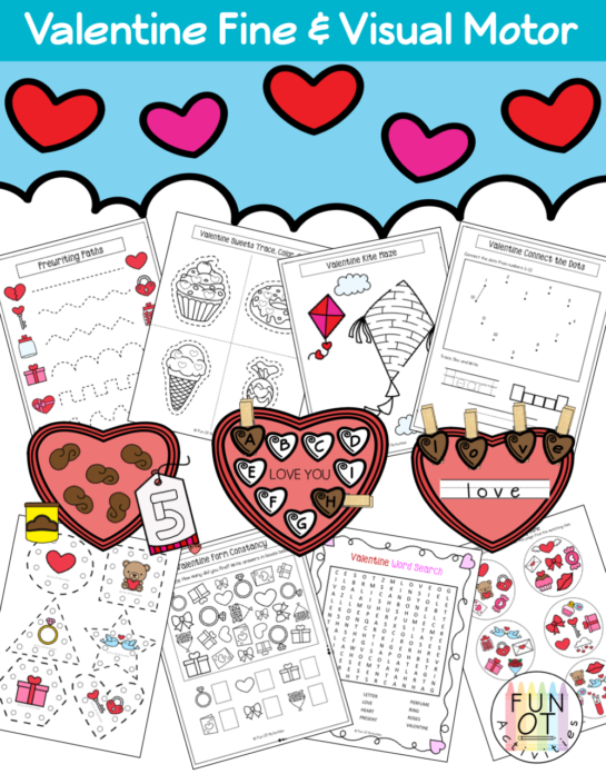 Valentine's Day Activity Bundle - Your Therapy Source