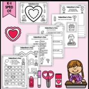 Valentine's Day Activity Bundle - Your Therapy Source