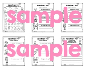 Valentine Fine Motor and Visual Motor Activity Packet - Your Therapy Source