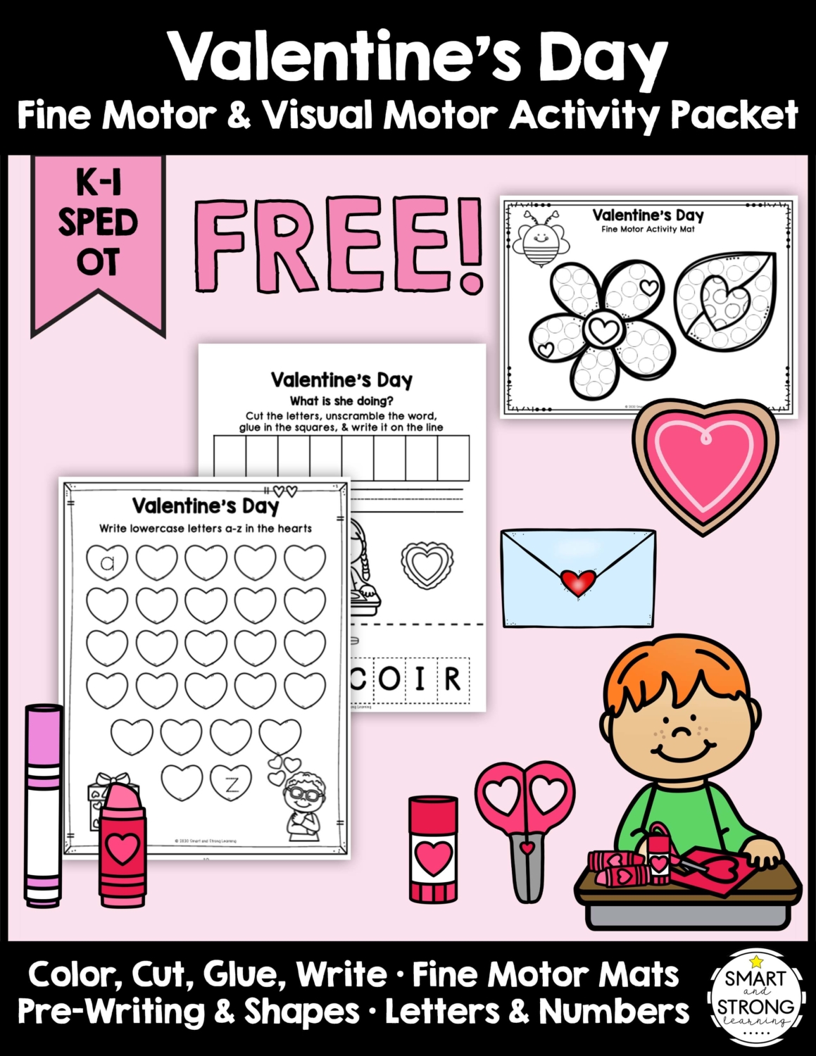 Free Valentine Printables - Your Therapy Source