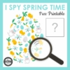 I Spy Spring Time Egg Puzzle - Your Therapy Source