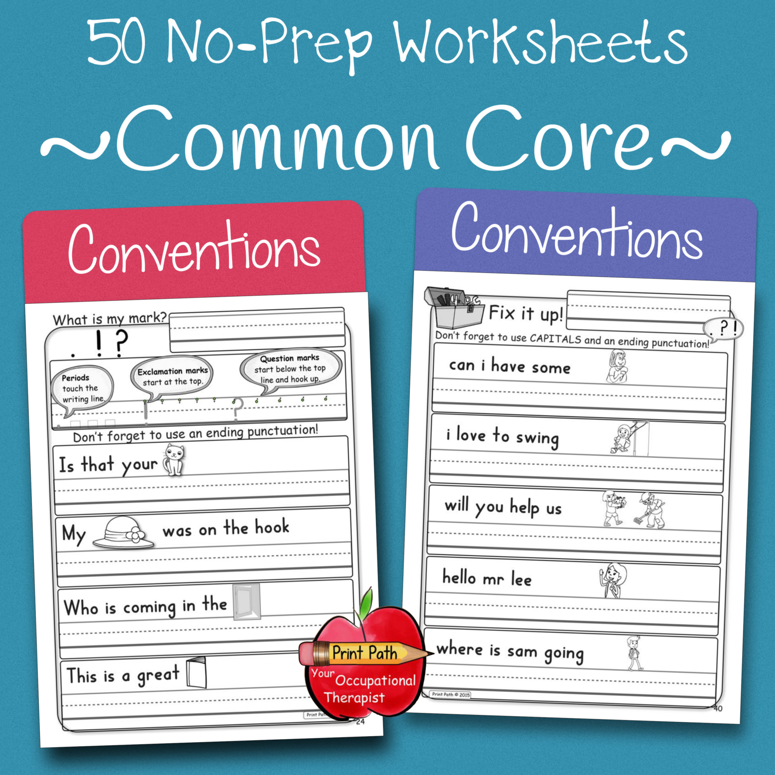 Functional Handwriting Practice - Your Therapy Source