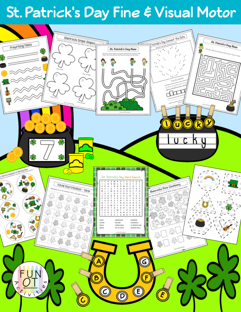 St Patrick's Day Activities Bundle - Your Therapy Source