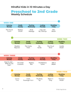 Mindful Kids in 10 Minutes a Day - PreK to 2nd Grade - Your Therapy Source