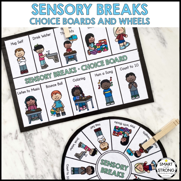Sensory Choice Boards - Your Therapy Source