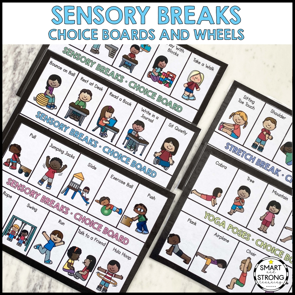 Sensory Choice Boards - Your Therapy Source