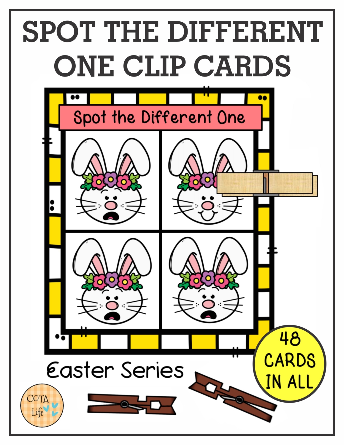 Spot the Difference Easter - Your Therapy Source