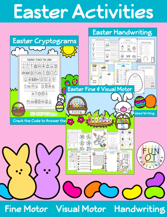 Easter Activities Bundle - Your Therapy Source