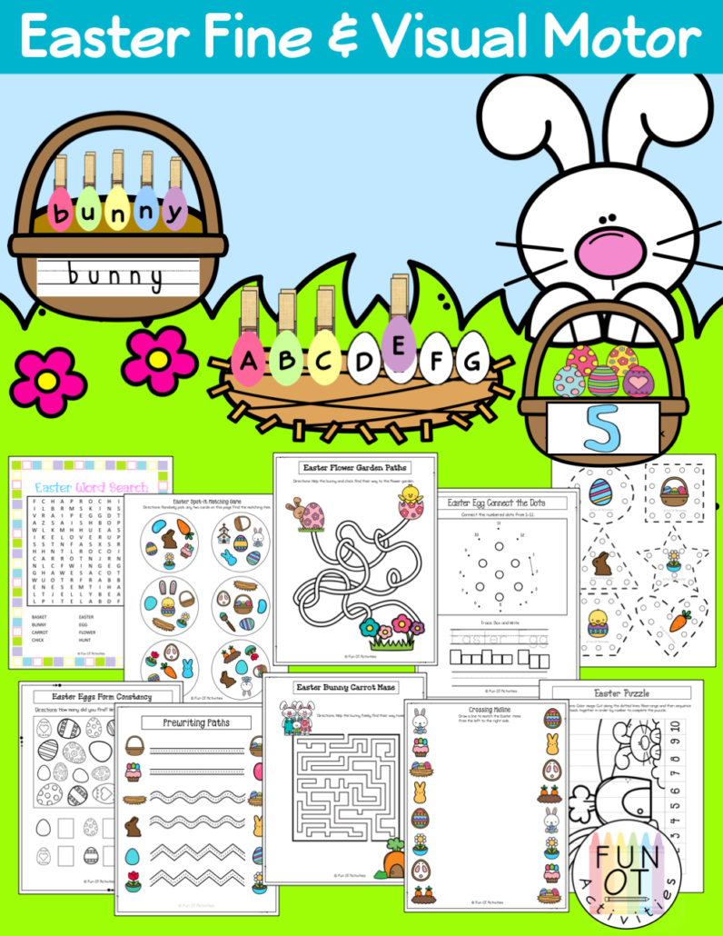 Easter Activities Bundle - Your Therapy Source