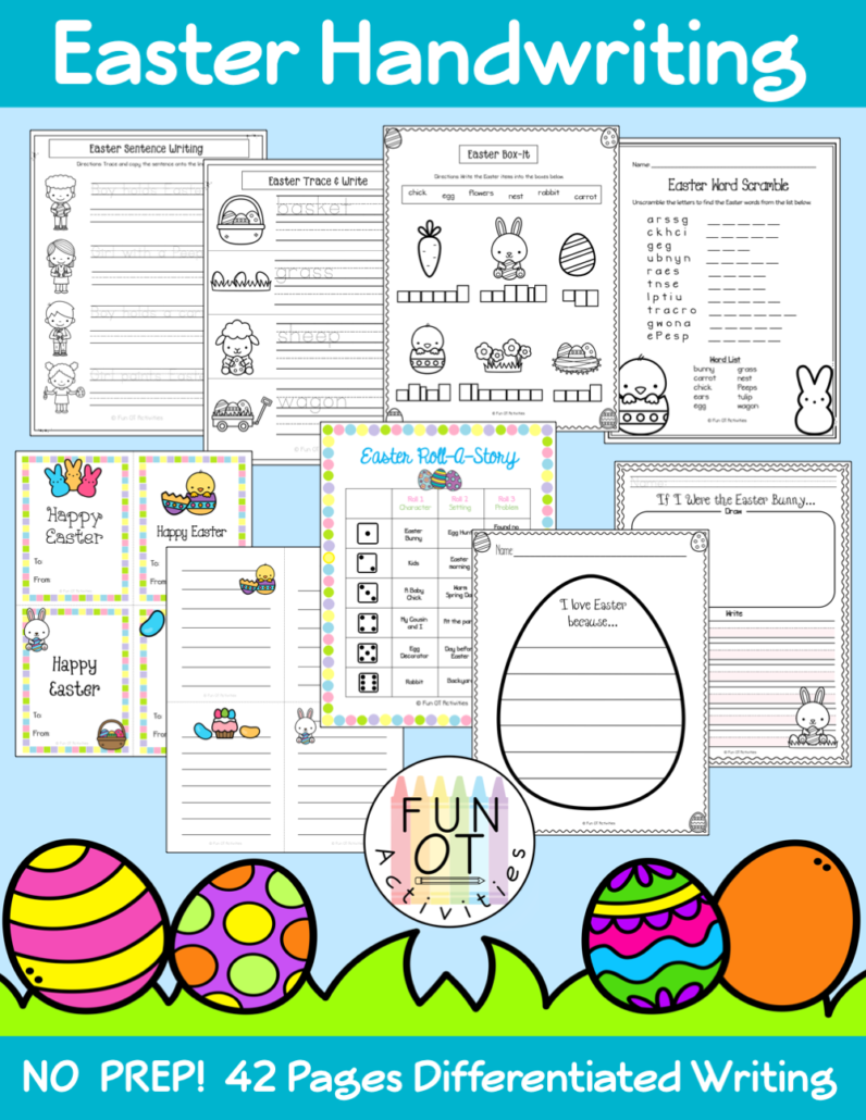 Easter Activities Bundle - Your Therapy Source