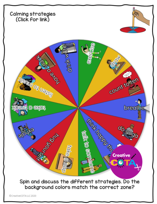 Social Emotional Digital Spinners - Your Therapy Source