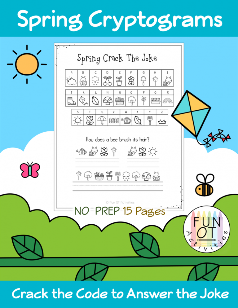 Spring Time Visual Motor Bundle - Your Therapy Source