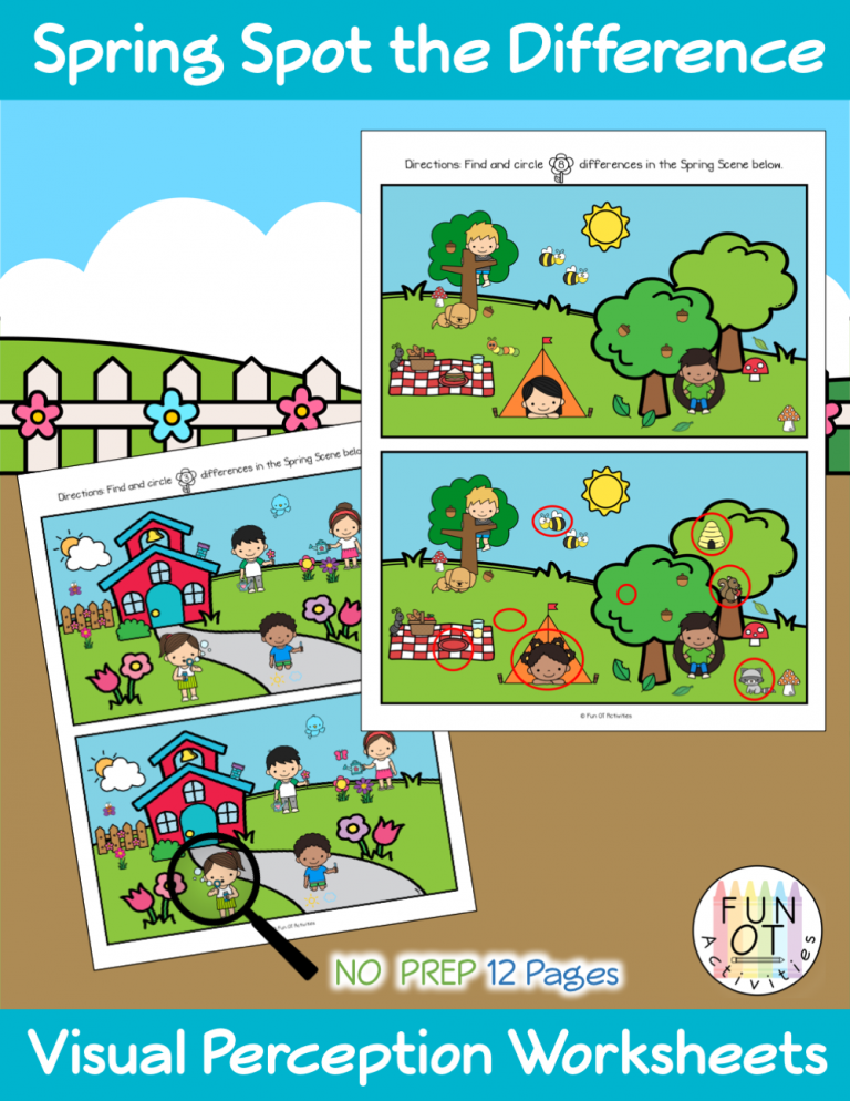 Spring Time Visual Motor Bundle - Your Therapy Source