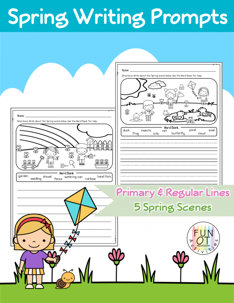 Spring Time Handwriting Bundle - Your Therapy Source