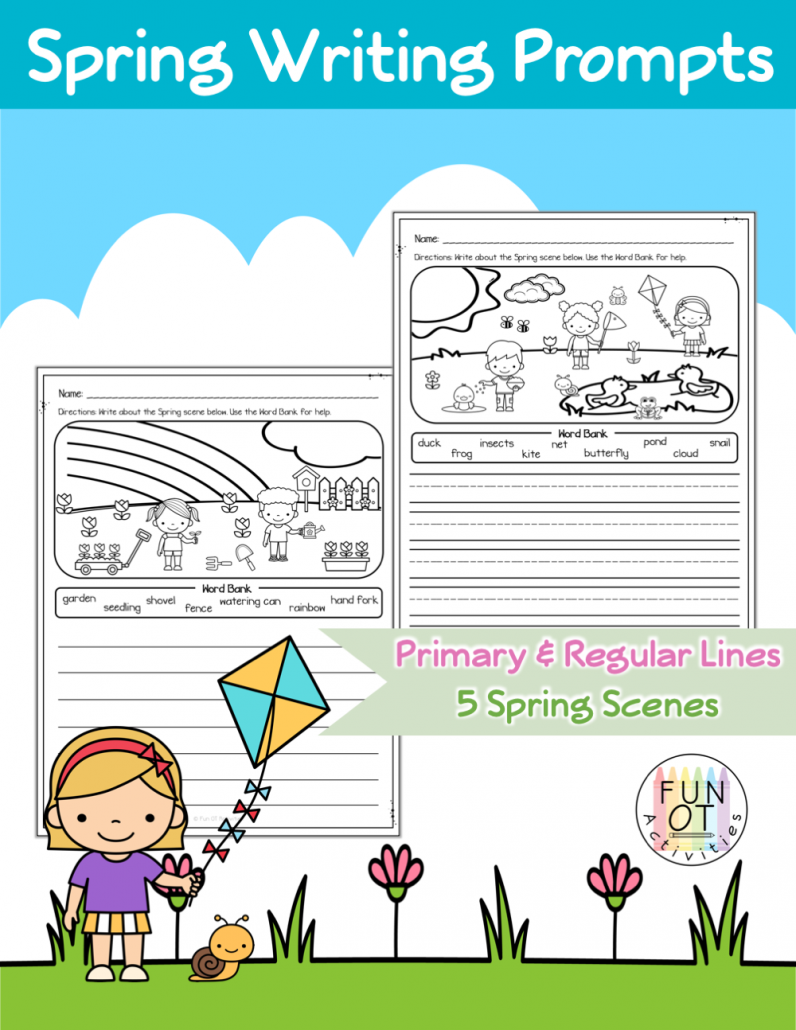 Spring Time Handwriting Bundle - Your Therapy Source