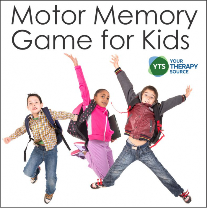 Action Memory Game for Kids - Your Therapy Source