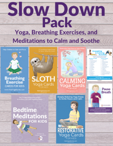Calm Down Yoga for Kids - Your Therapy Source