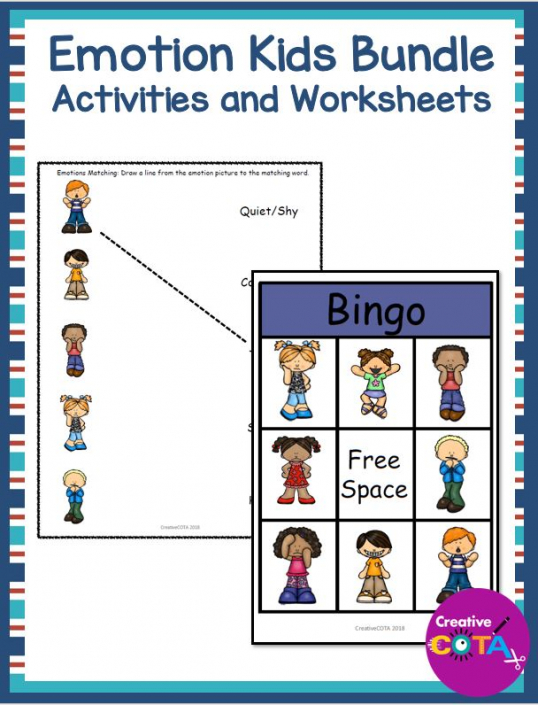 Identifying Emotions for Kids PDF - Your Therapy Source