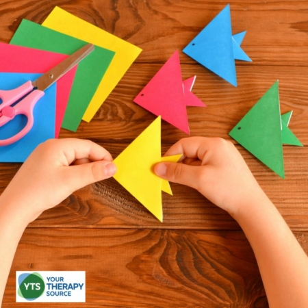 Easy Origami Fish for Kids - Your Therapy Source