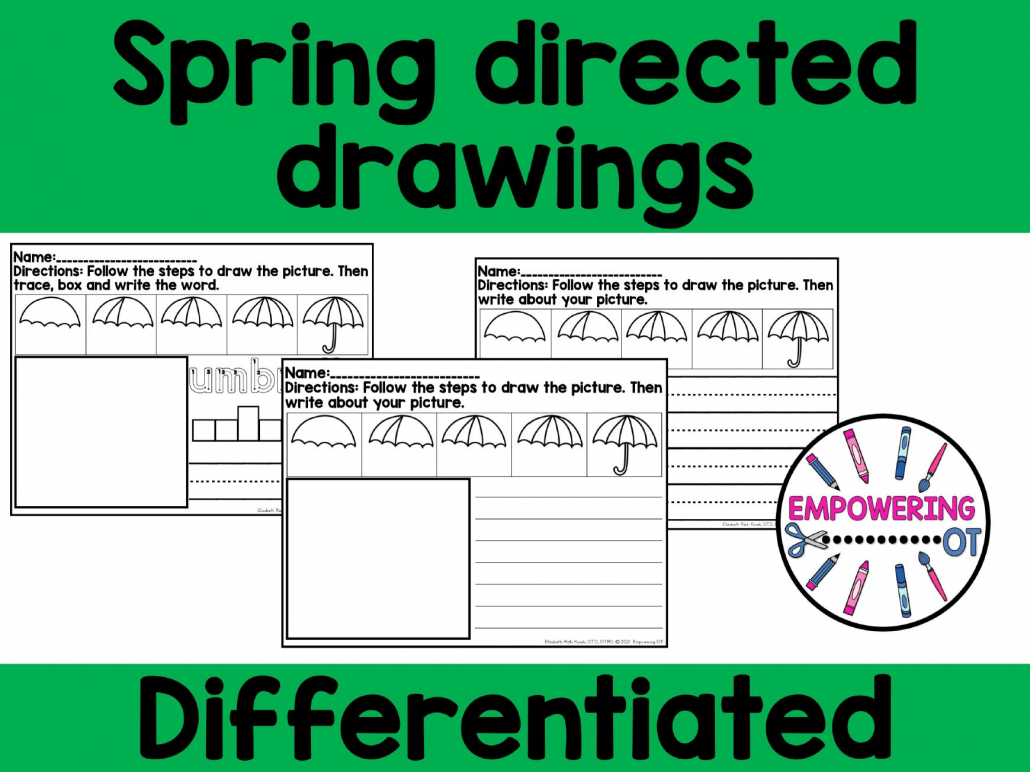 Directed Drawing and Writing for Kids - Your Therapy Source