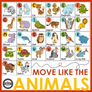 Animal Walks - Super Easy Brain Break - Your Therapy Source