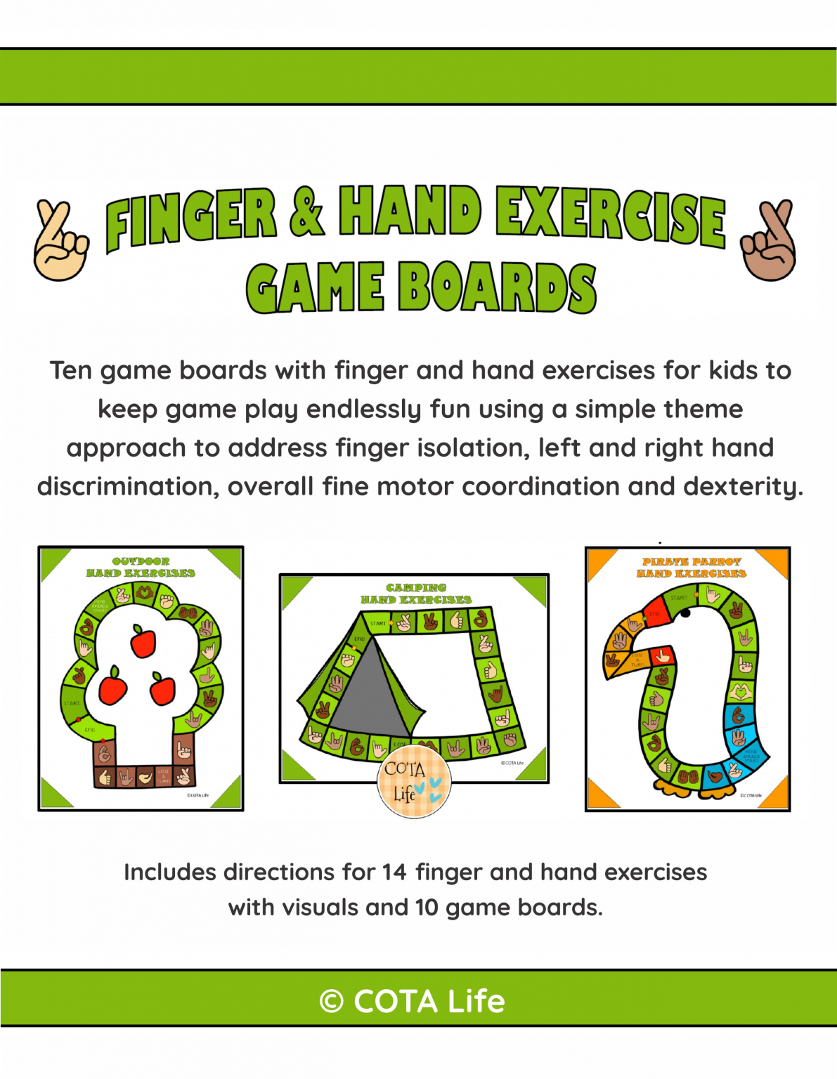 Hand and Finger Exercise Games - Your Therapy Source
