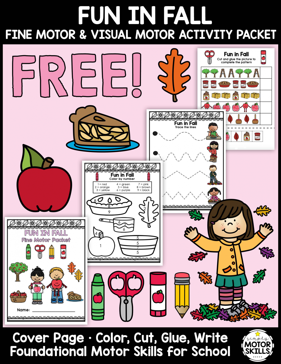 Free Fall Fine Motor Activities - Your Therapy Source