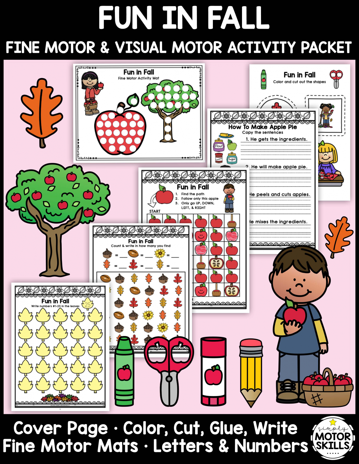 Fall Fine Motor Activities - Your Therapy Source